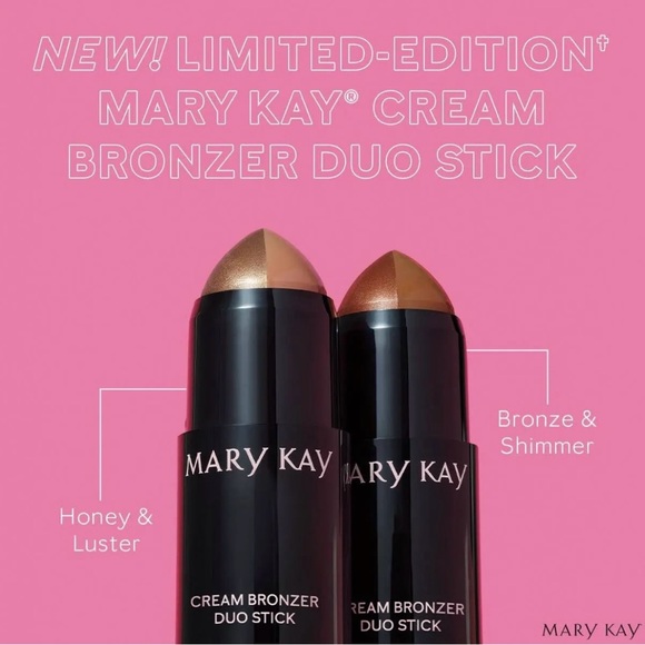 Mary Kay | Makeup | Nwt Mary Kay Cream Bronzer Duo Stick Honey Luster Only Matte Shimmer Side ...